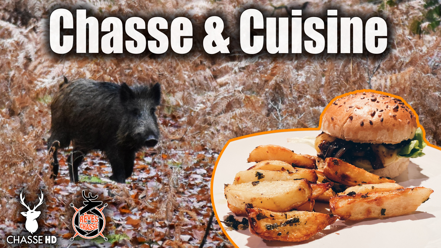 Chasse en Battue & Burger de Sanglier - La chasse dans l'assiette #1 ...